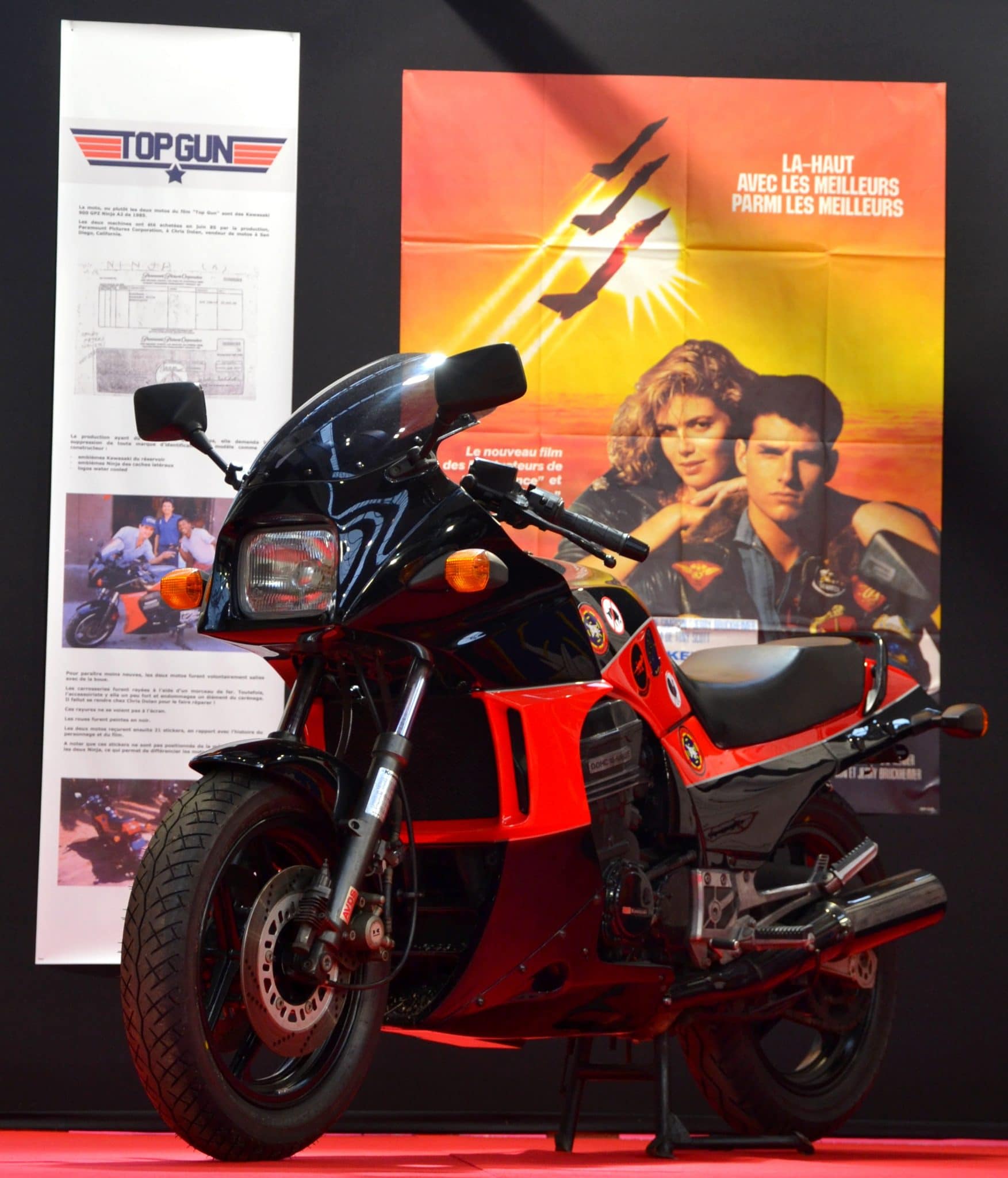 Kawasaki 900 Ninja "Top Gun" : à la carte Kawasaki GPZ 900 Ninja "Top ...