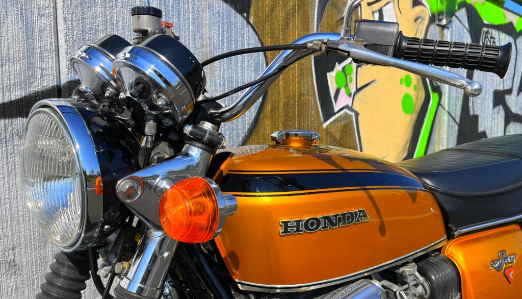 Honda CB 750 K3 1973 Candy Gold Honda - KB Style : we are classic, but...