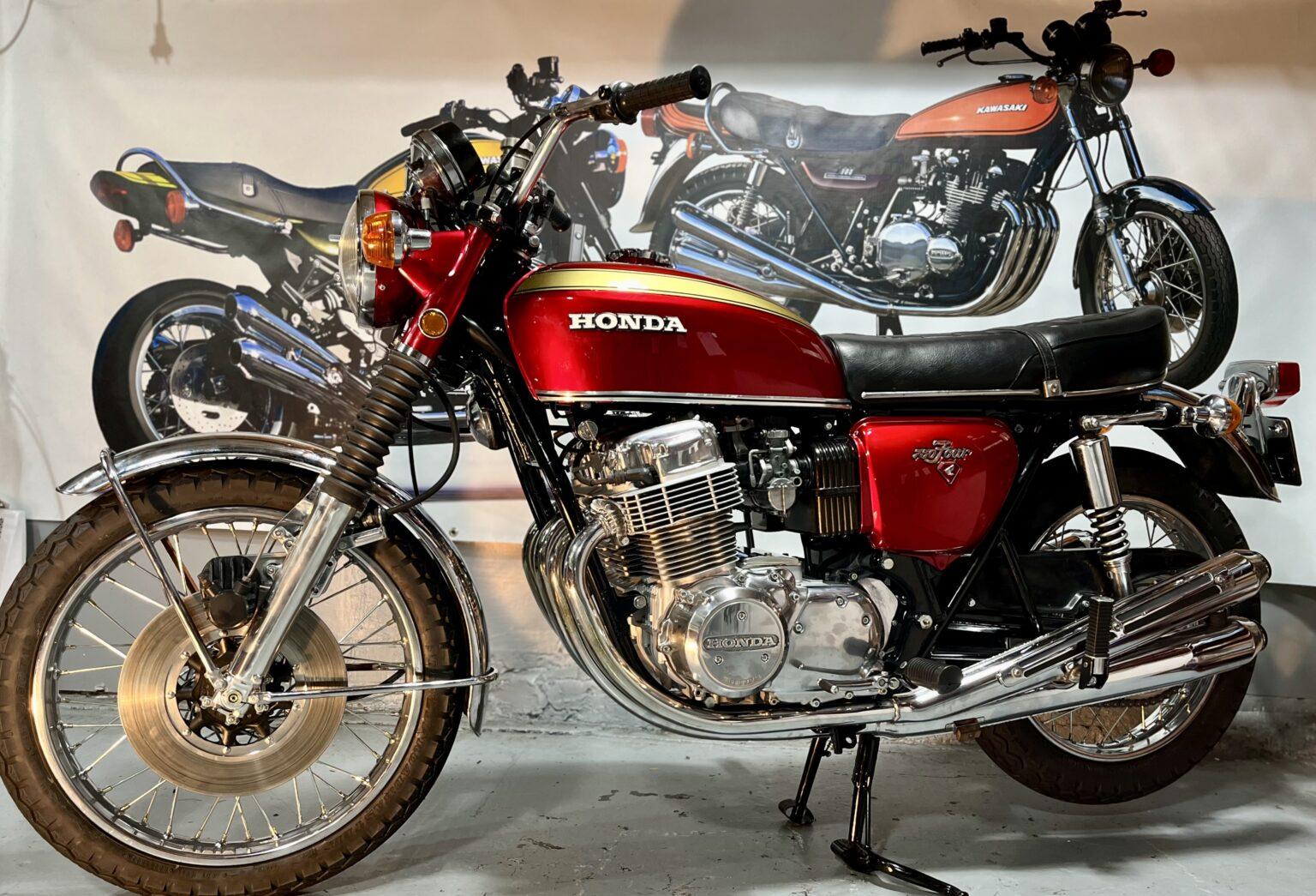 Honda CB 750 K1 1971 Candy Ruby Red Honda - KB Style : we are classic, but...