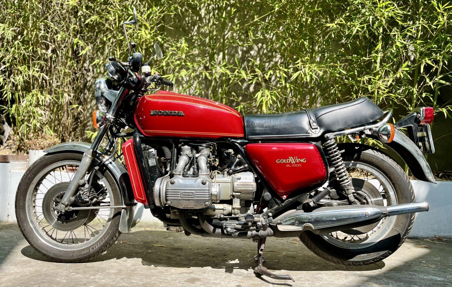 Honda GL 1000 1976 Candy Antares Red Honda - KB Style : we are classic ...